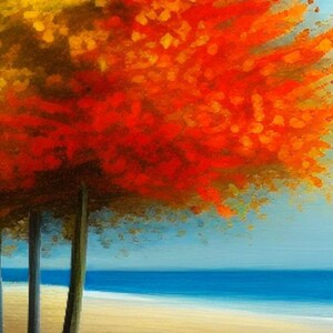 10 Fall Beach Picture Backgrounds for Zoom, Skype, Google Meet ...