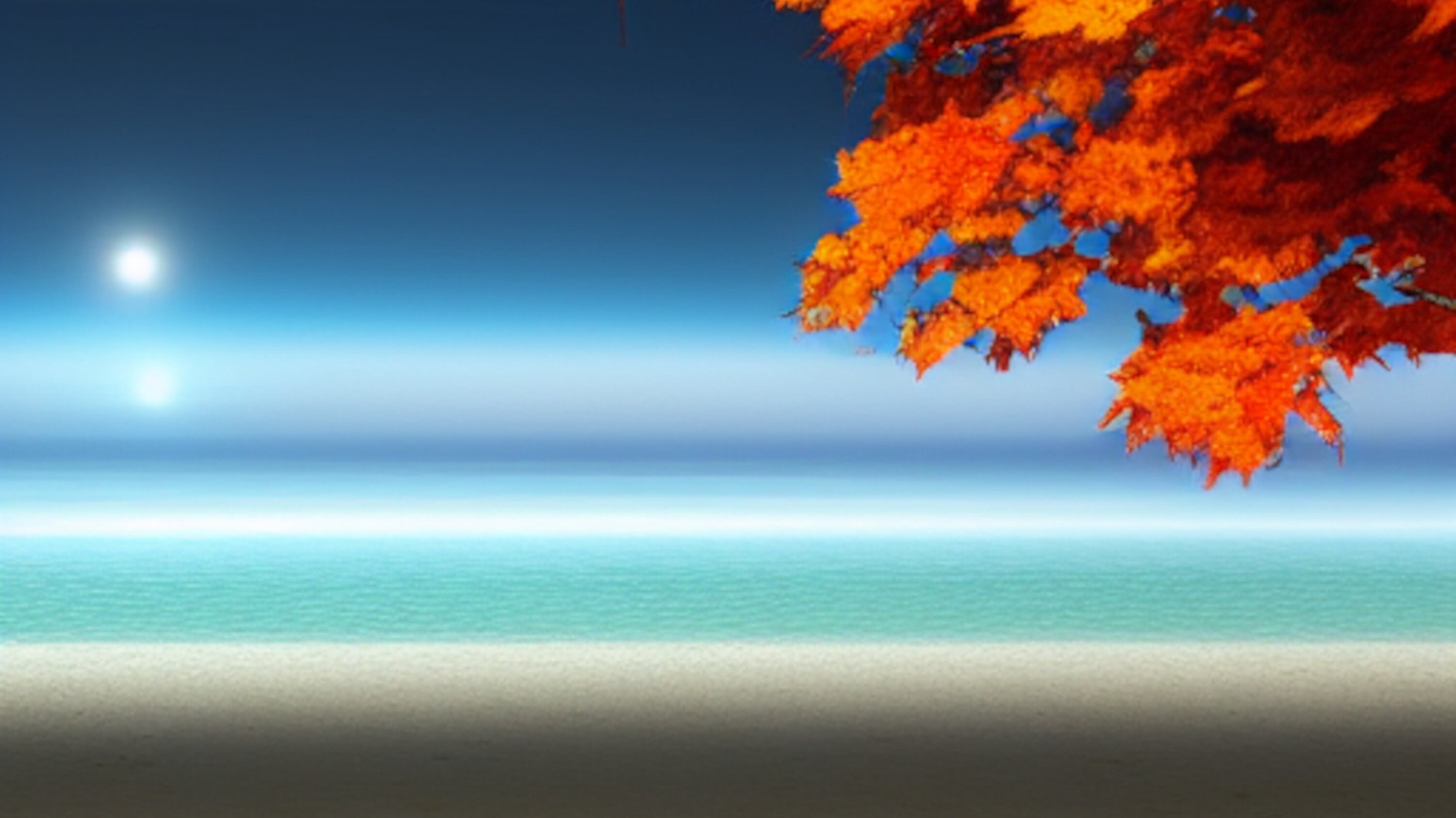 8 Fall Beach Picture Backgrounds for Zoom, Skype, Google Meet ...