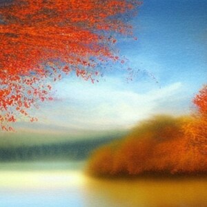8 Fall Lake Picture Backgrounds for Zoom, Skype, Google Meet, Microsoft ...