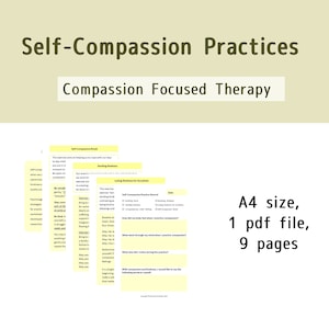 Self-compassion Practice/ Self-compassionate Mind Training/ Compassion ...