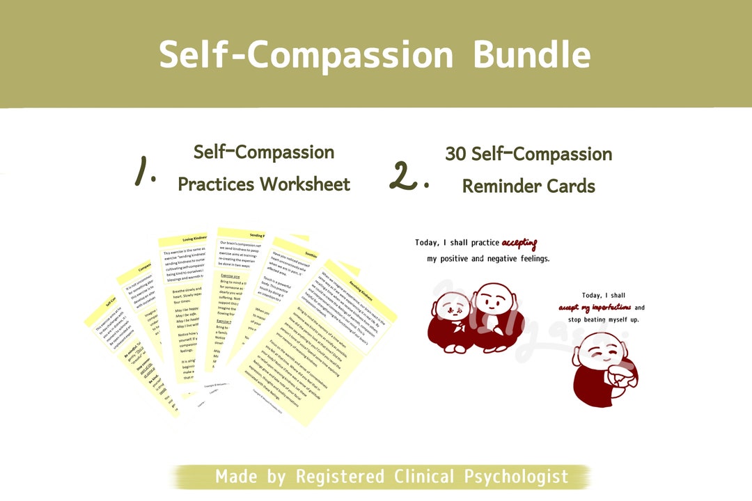 Self-compassion/ Self-compassion Practices/ Self-compassion Reminder ...