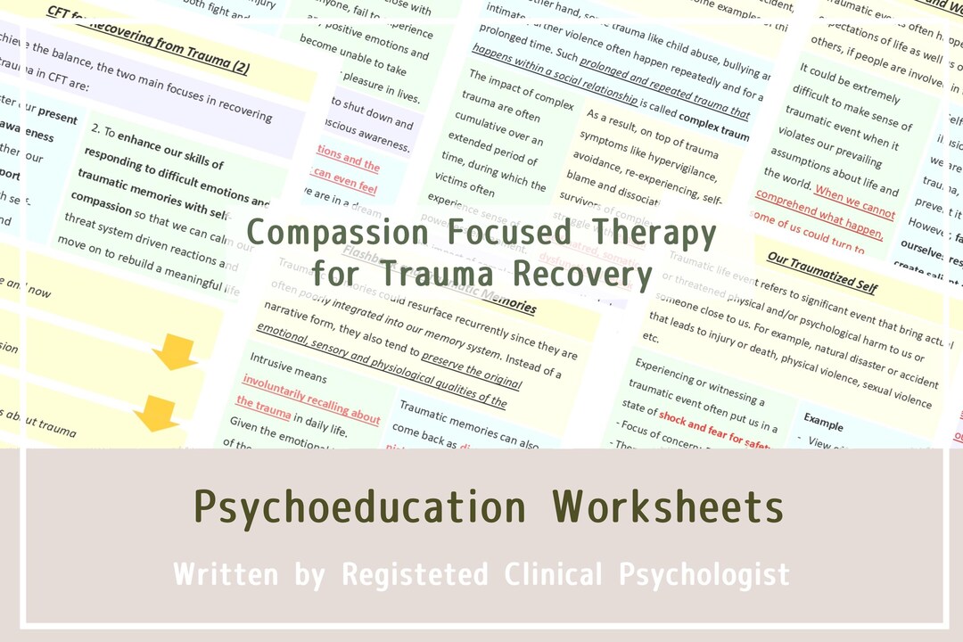 Trauma Recovery Psychoeducation/ Understand Trauma/ Compassion Focused ...