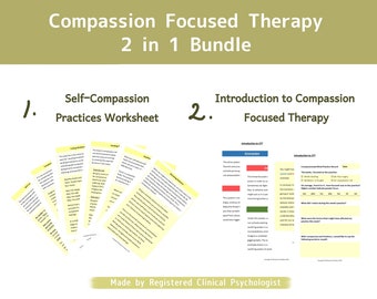 DBT Guide to Self Compassion - Etsy Canada