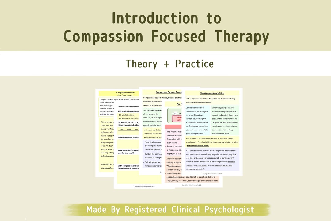Introduction to Compassion Focused Therapy/ Compassionate Mind Training ...