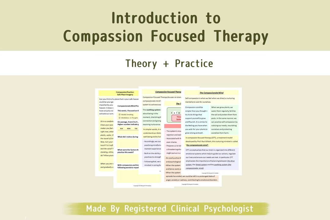 Introduction to Compassion Focused Therapy/ Compassionate Mind Training ...