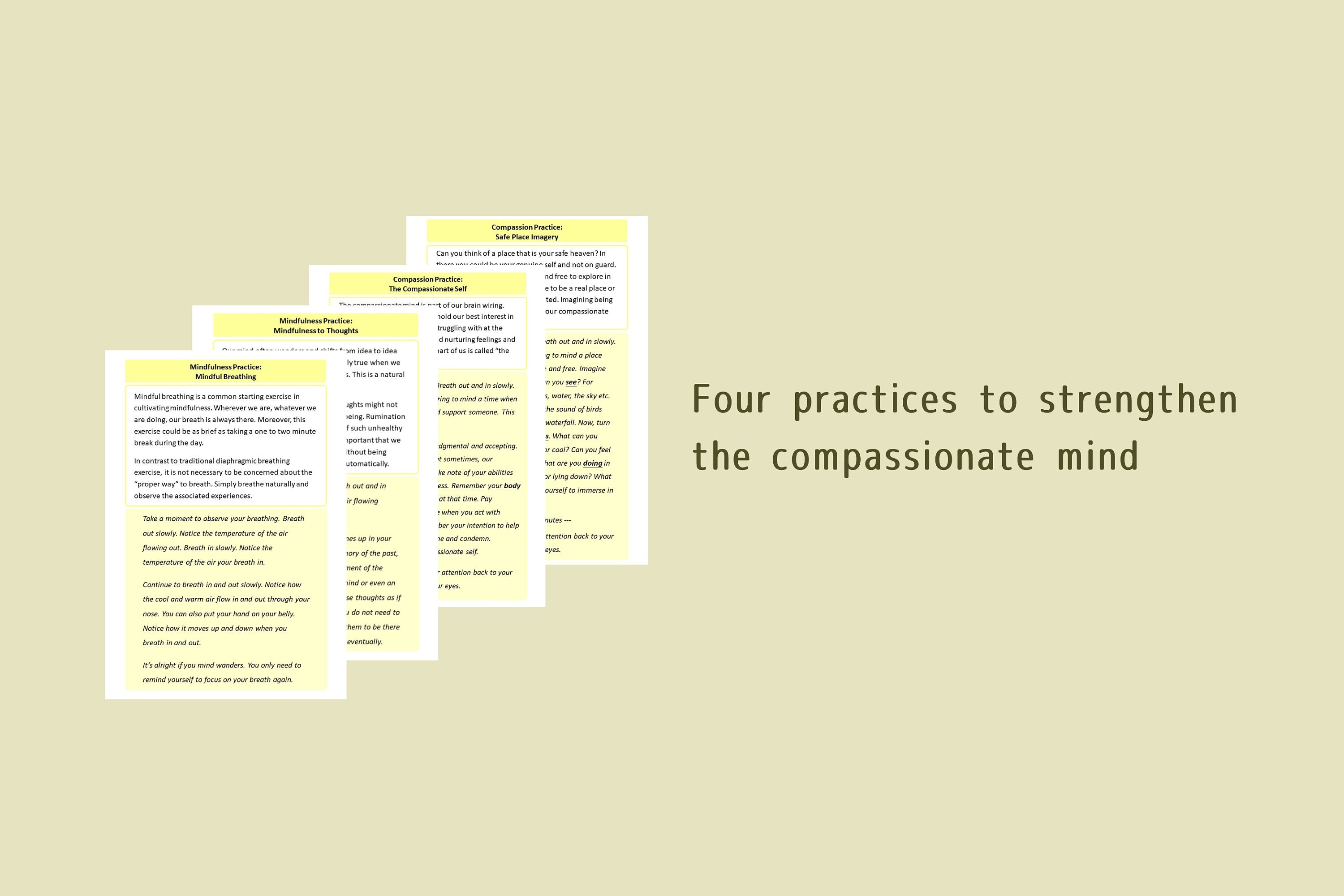 Introduction to Compassion Focused Therapy/ Compassionate Mind - Etsy