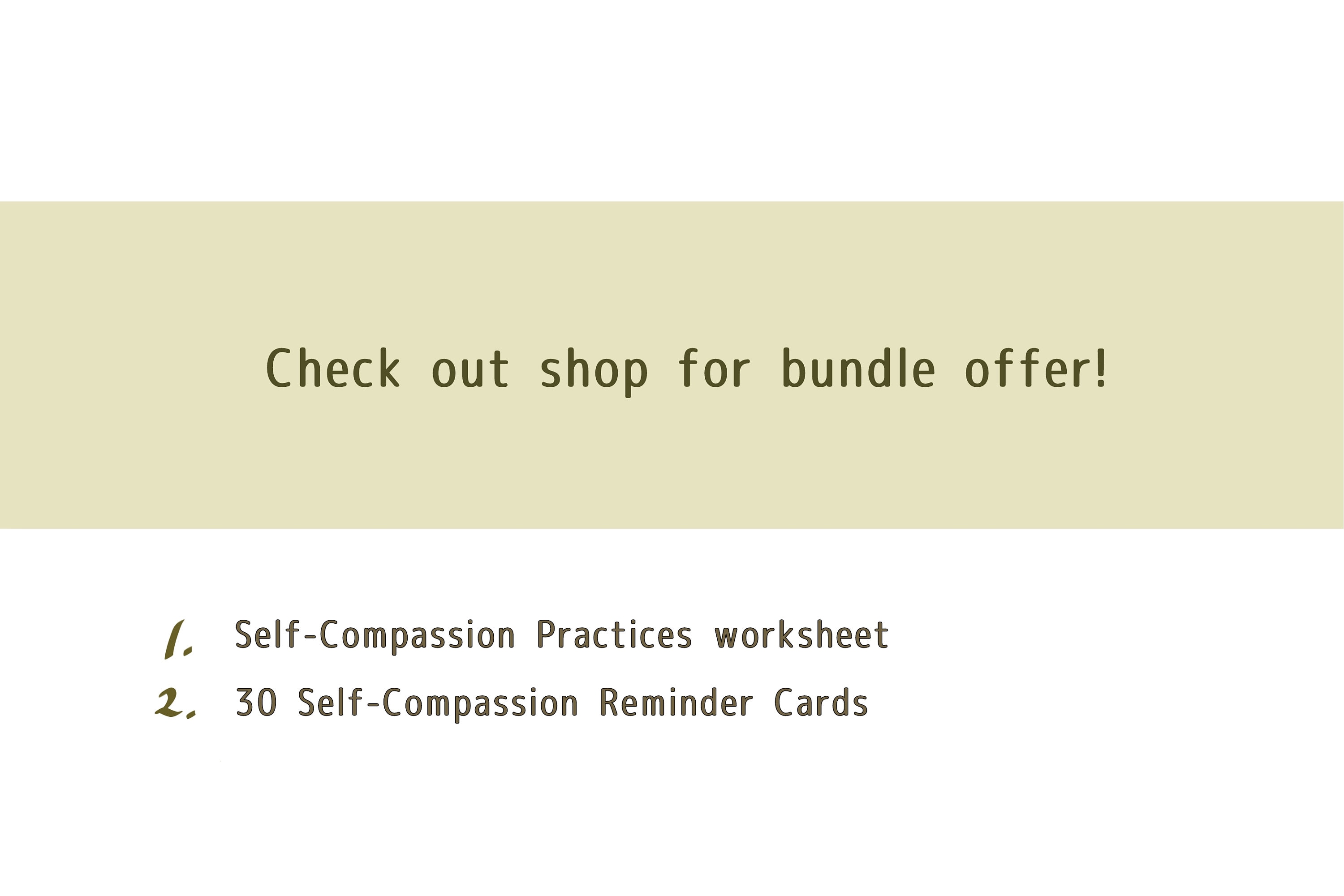 30 Self-compassion Reminder Cards Printable/ Affirmation Cards - Etsy