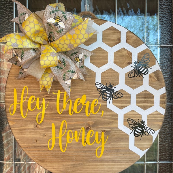 Bee Door Sign - Etsy
