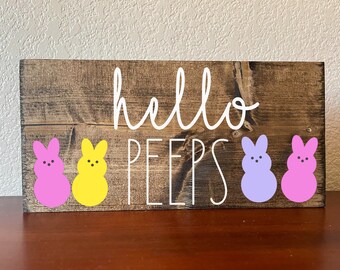 Wood Easter Sign - Etsy