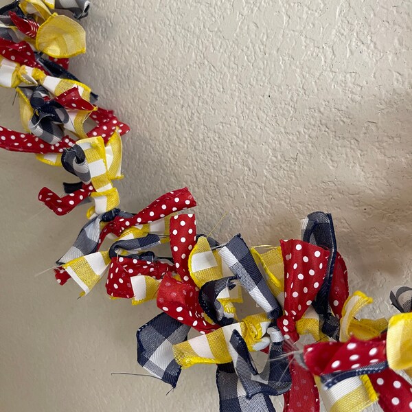 Ribbon Garland - Etsy