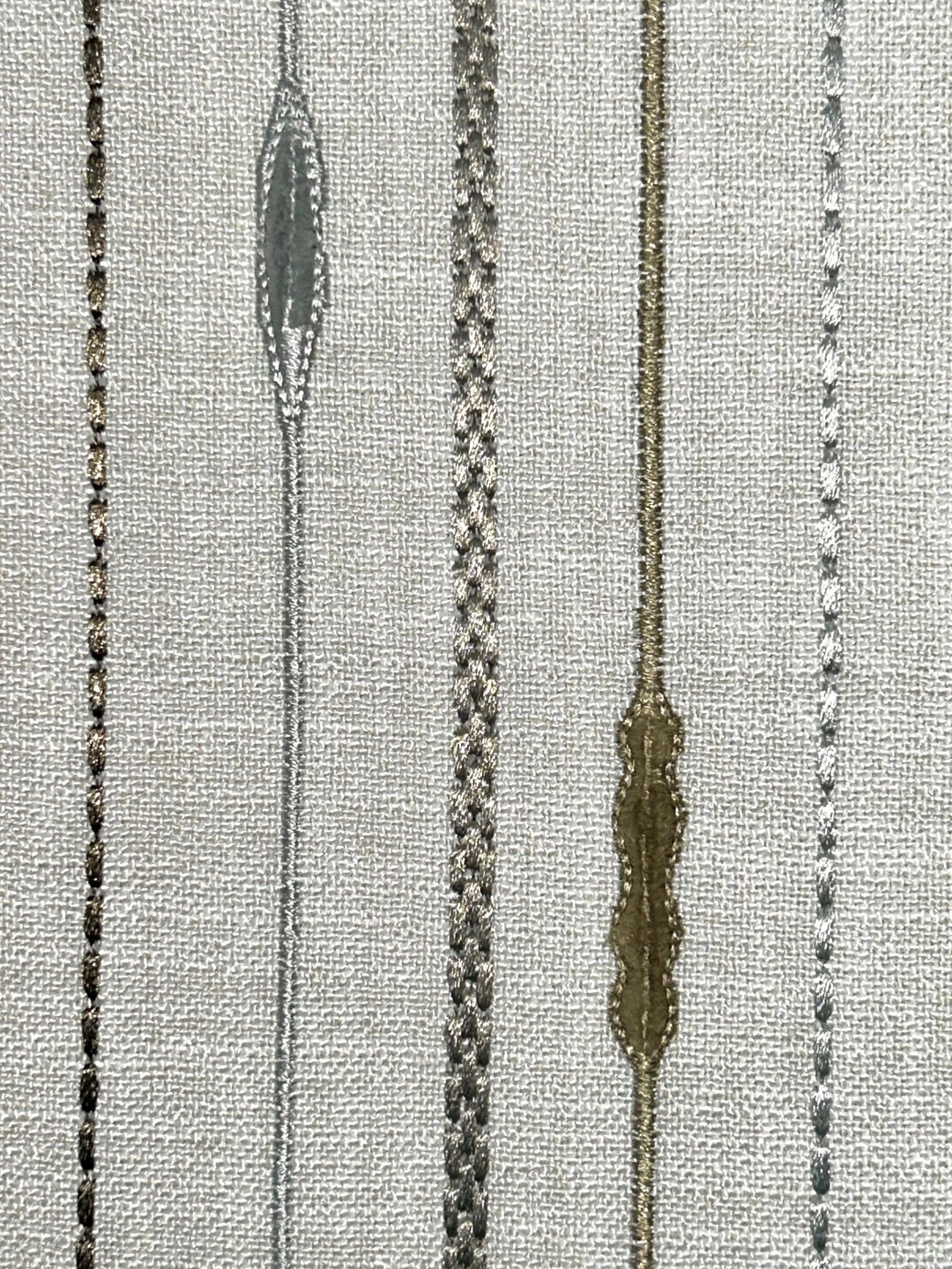 Carole Fabrics “in a Row” Embroidered Stripe Fabric - 14 Yard Piece - Etsy