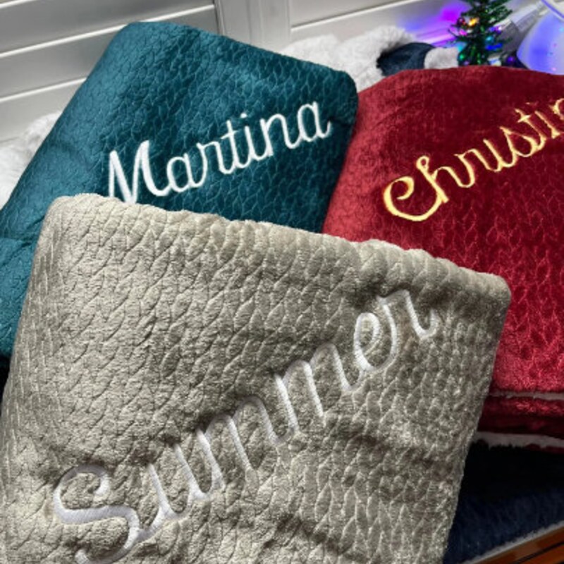 Personalized Throws - Etsy