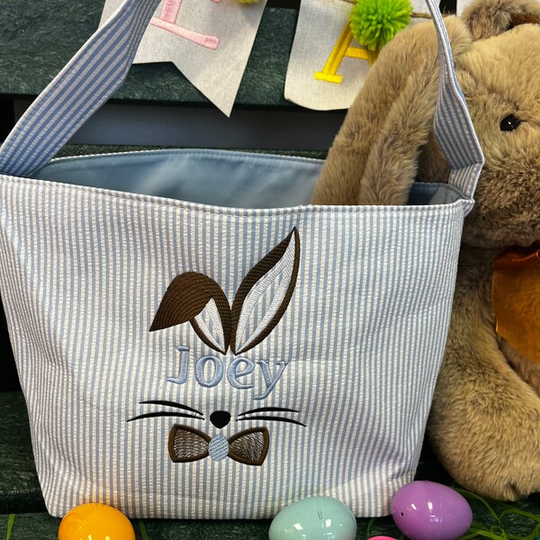 Monogram Easter Basket - Etsy