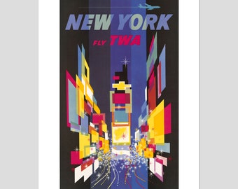 New York Twa Poster - Etsy