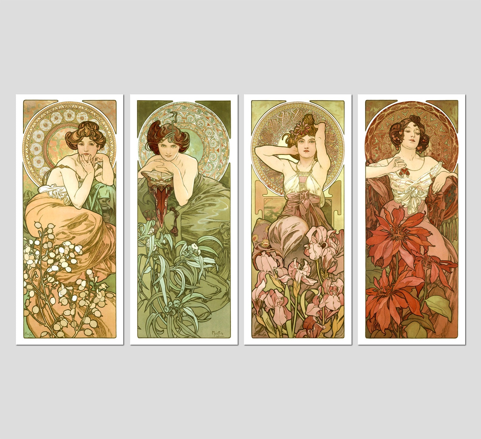 Alphonse Mucha Precious Stones
