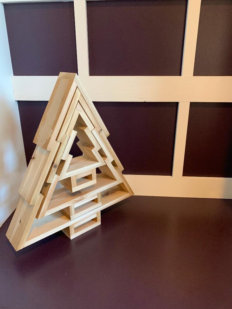 Nesting Wood Christmas Trees - Etsy