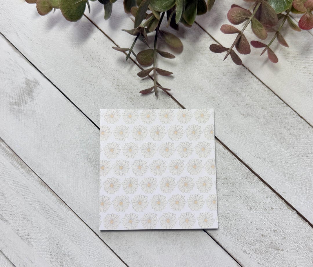 Daisy Post-it® Note Pads//daisy Design//cute Notes//gifts - Etsy