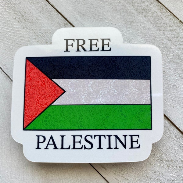 Palestine Flag Sticker - Etsy