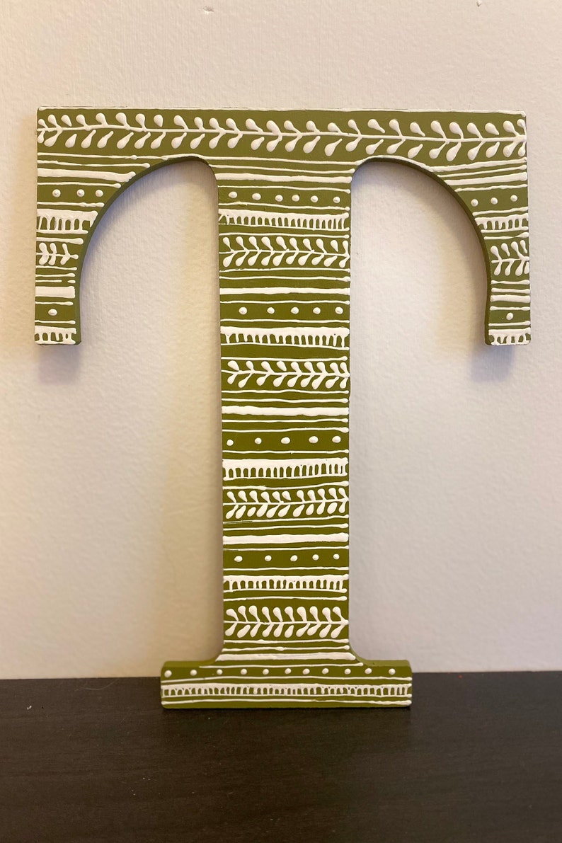 Hand Painted Henna Letters//mehndi Decor//henna Party Decor//wedding ...