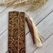 Floral Wood Bookmark: Henna Design With Tassel - Etsy