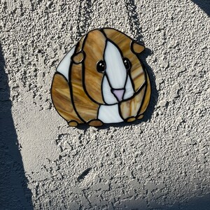 Handmade Stained Glass Guinea Pig 7.5 Inches Wide - Etsy