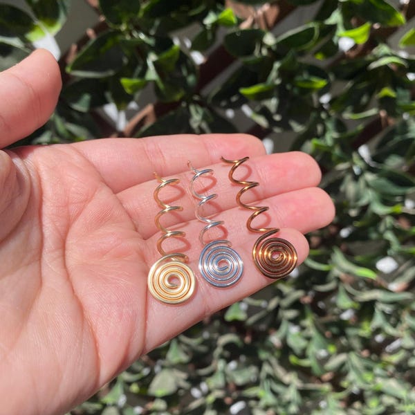 Spiral Hair Accessories - Etsy