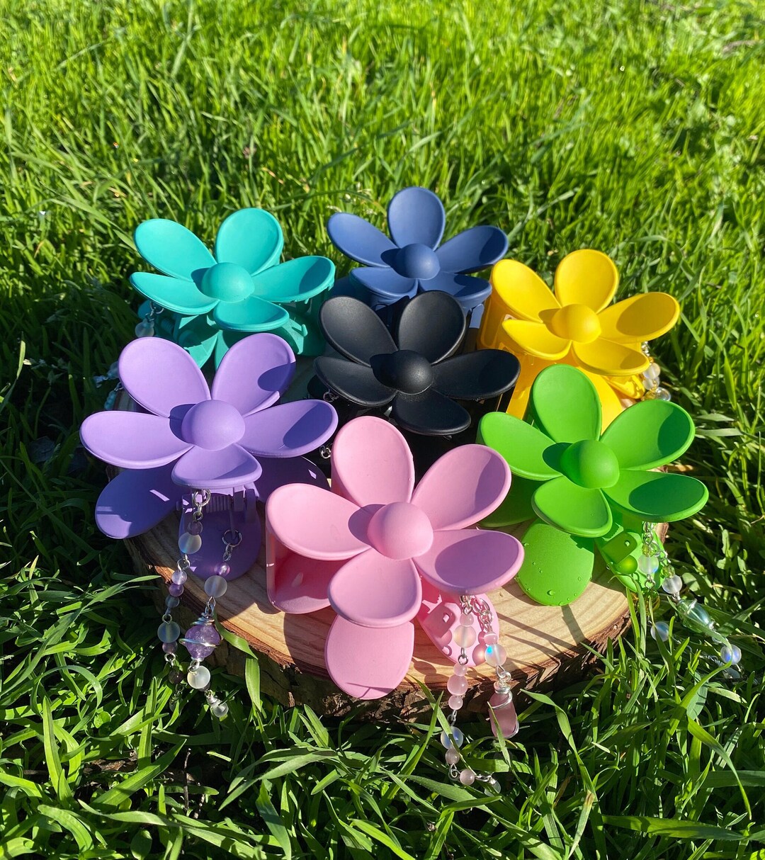 Flower Fairy Claw Clips - Etsy