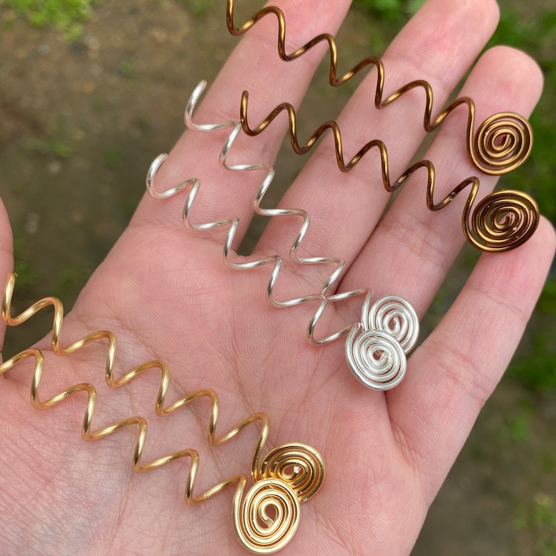 Spiral Hair Clip - Etsy