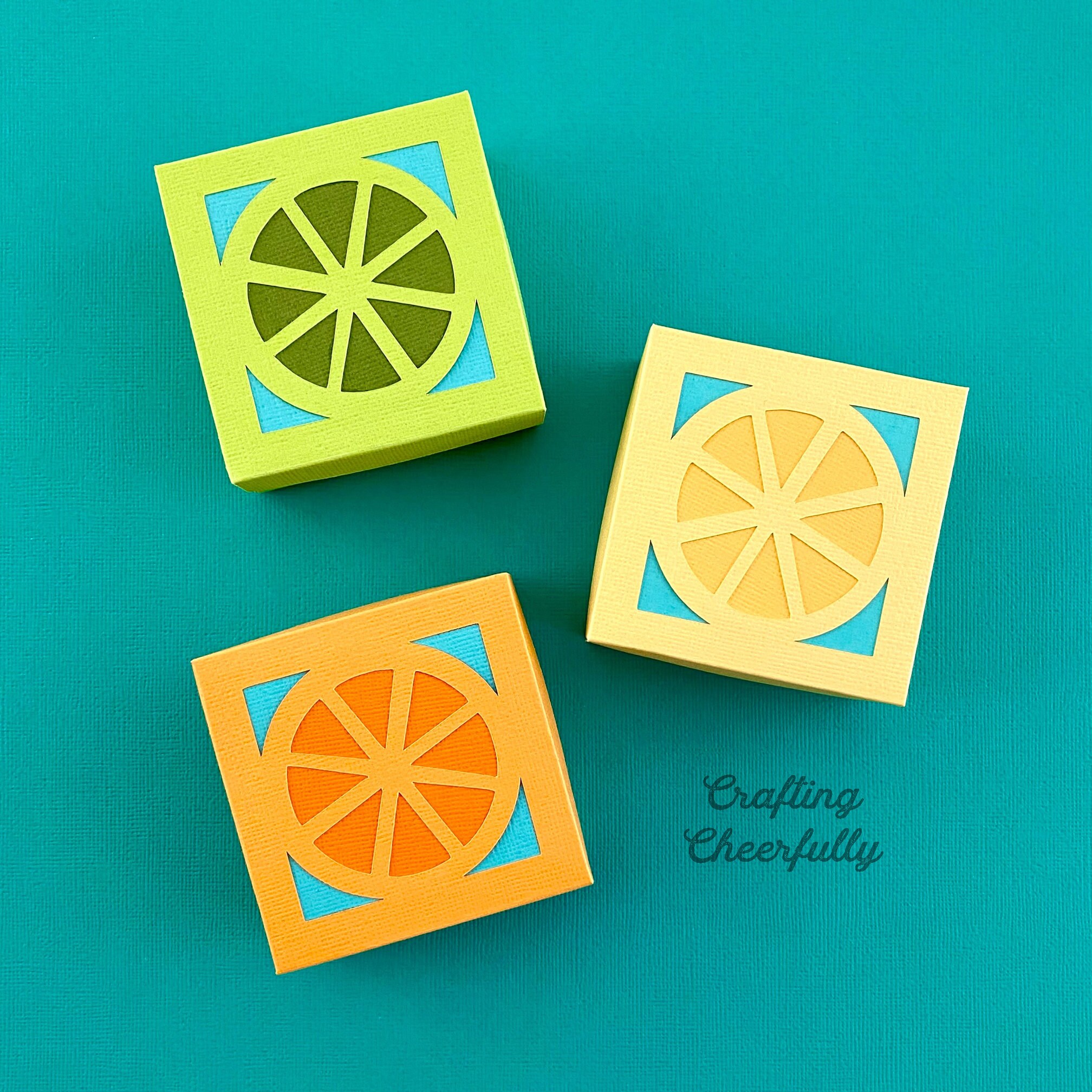 Fruit Treat Boxes SVG Cut Files | Fruit-themed Party Favors | Digital ...