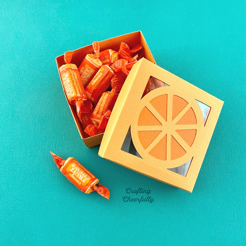 Fruit Treat Boxes SVG Cut Files Fruit-themed Party Favors Digital ...