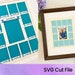 First Year Photo Frame Insert SVG Cut File | Digital Download - Etsy