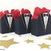 Red Carpet Treat Boxes | Tuxedo and Dress Printable Boxes | Digital ...