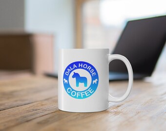Dala Horse Coffee Mug - Etsy