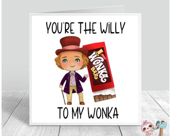 Willy Birthday Card - Etsy