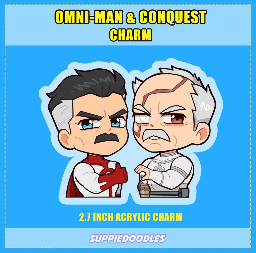 Pre-order Invincible Omni-man, Conquest Acrylic Charm - Etsy