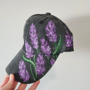 Hand-painted Hats, Custom Hats, Baseball Hats, Hat Gifts, Floral Hats ...