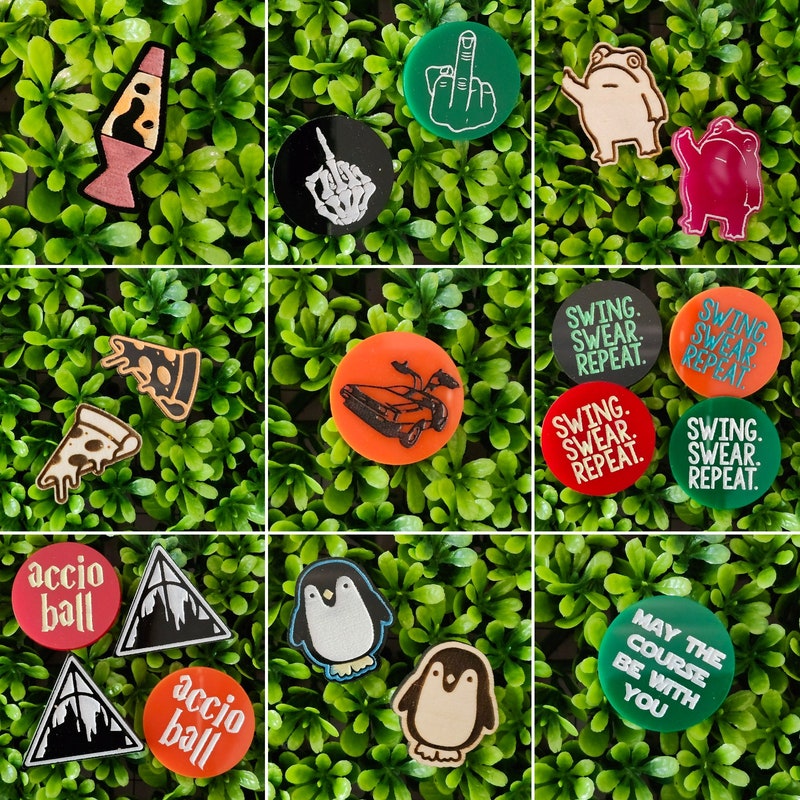 Funny Ball Markers - Etsy