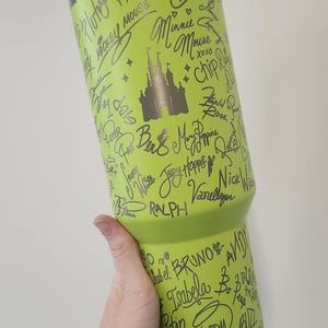 Stanley Castle and Characters Signature Cup, Characters Cup, Laser ...