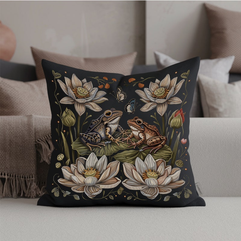 Frog Pillows - Etsy
