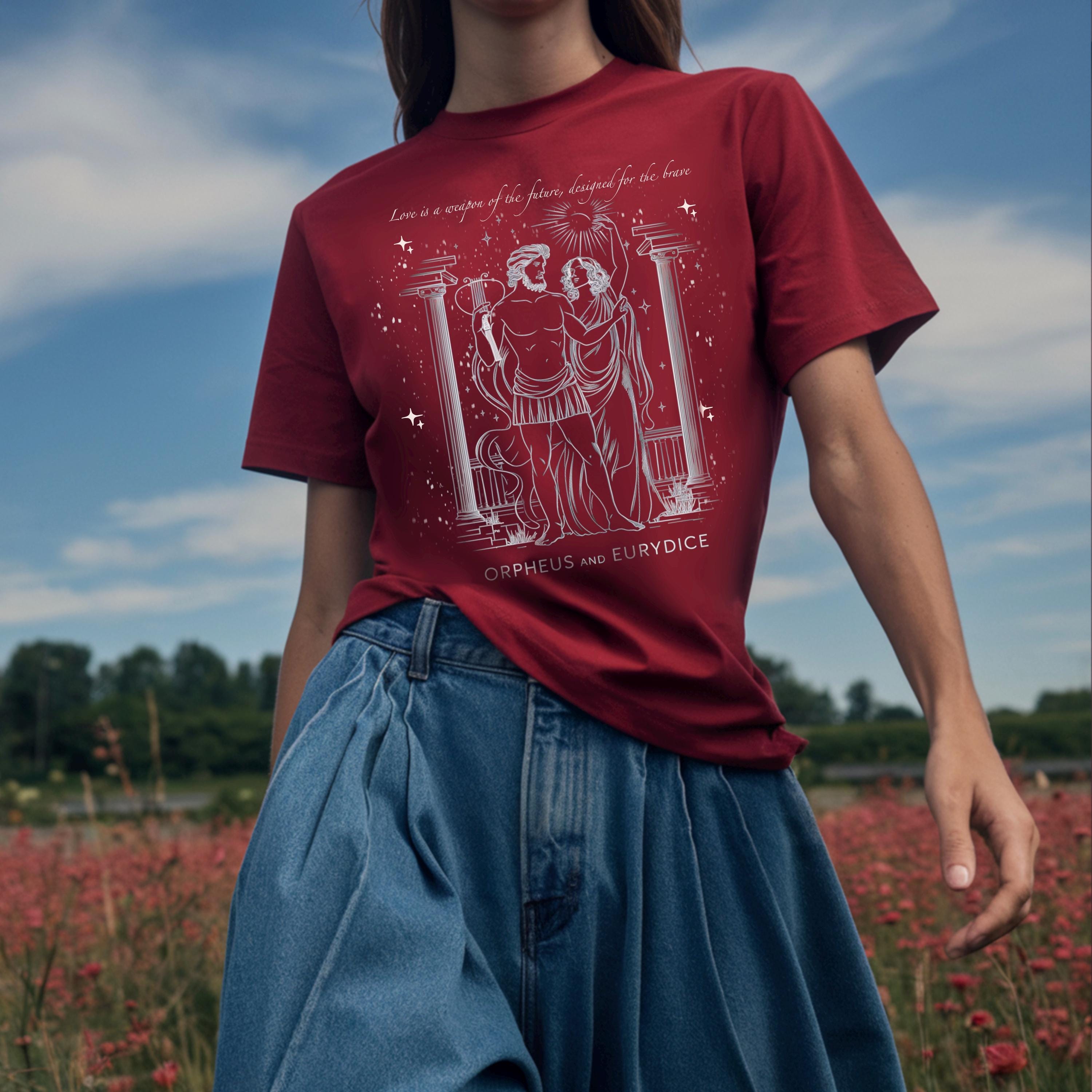 Orpheus Eurydice Greek Mythology Dark Academia Clothing Literature ...