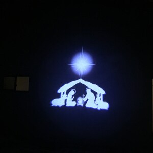 Nativity Scene Projector for Christmas Outdoor Lighting by Beffy Arts ...