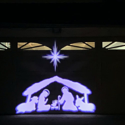 Nativity Scene Projector for Christmas Outdoor Lighting by - Etsy