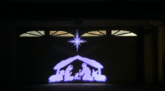 Nativity Scene Projector for Christmas Outdoor Lighting by - Etsy