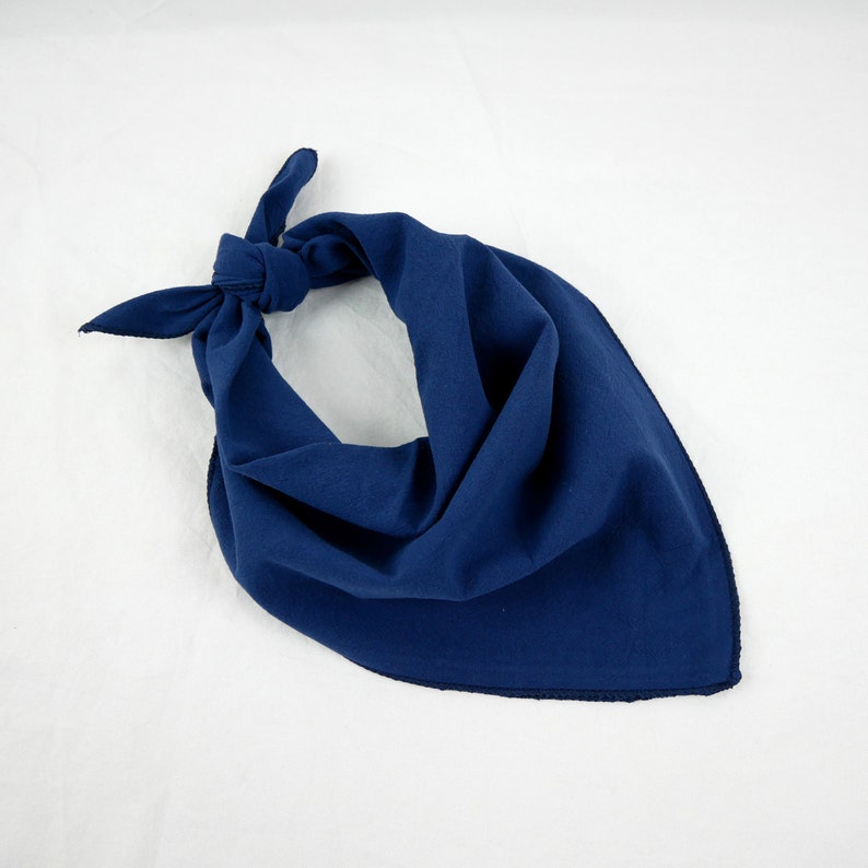 Plain Colors Washed Cotton Headband Solid Wrinkled Bandanas - Etsy