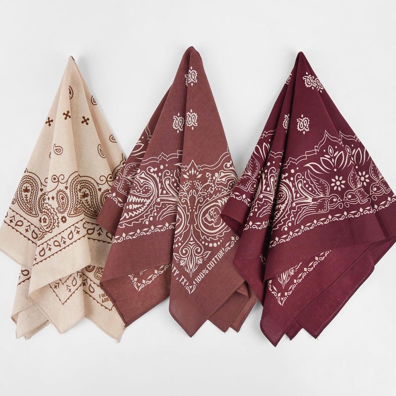 Gold Colored Bandana - Etsy