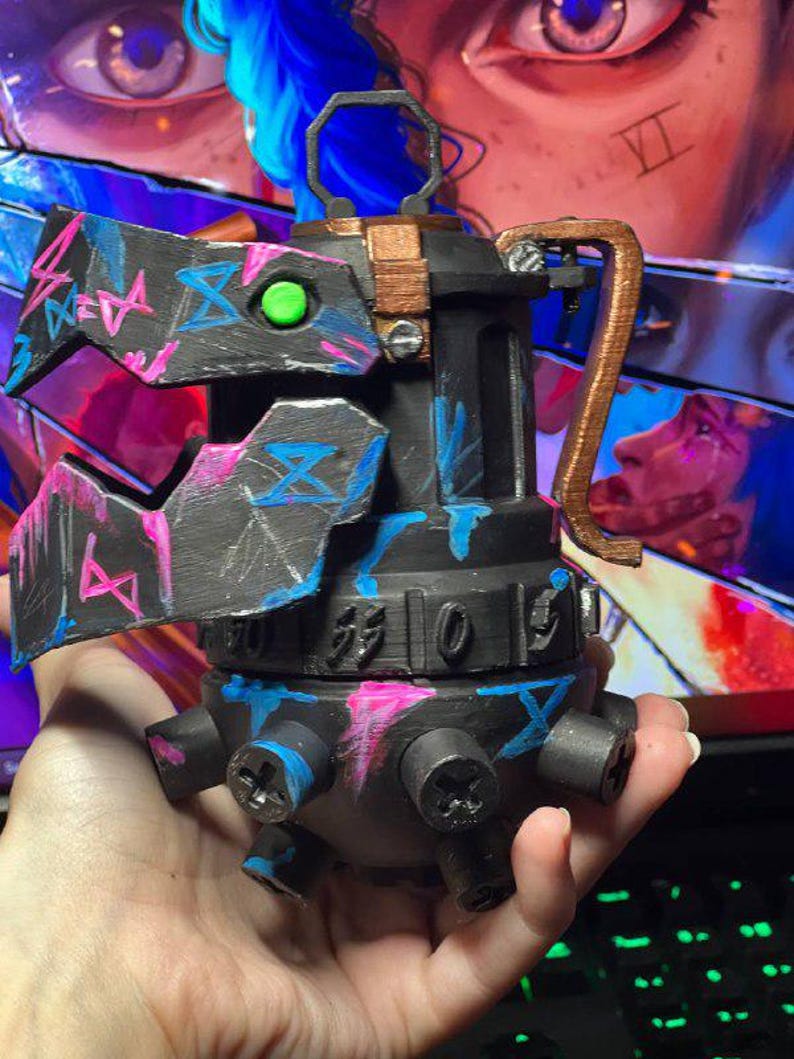 Jinx Grenade Arcane 3D /jinx Chomper - Etsy