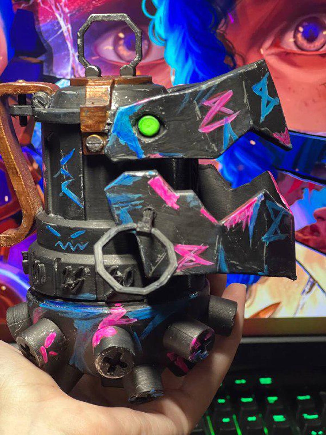 Jinx Grenade Arcane 3D /jinx Chomper - Etsy