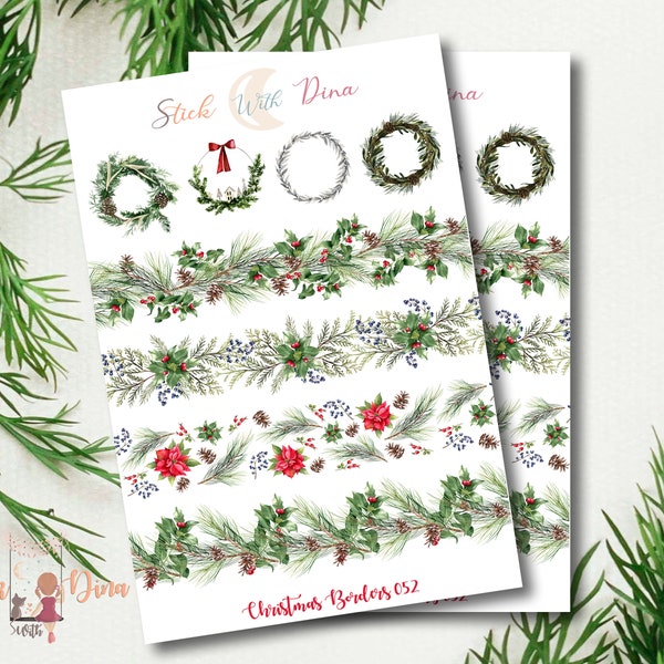 Christmas Stickers - Etsy