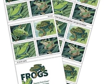Frog Stamp | Etsy