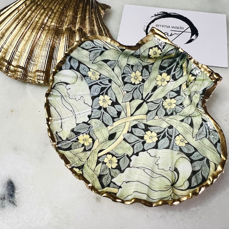 Vintage Metal Scallop Dish - Etsy UK